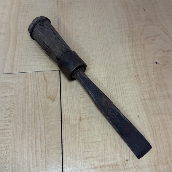 Handmade | Other | Antique 15 Socket Slick Timber Framing Chisel Forged ...